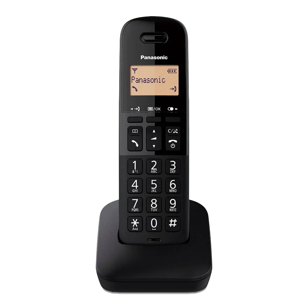 PANASONIC Fiksni telefon KX-TGB610FXB crni