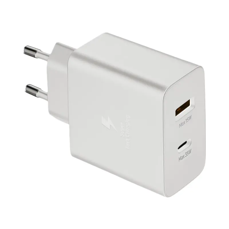 Kućni punjač Fast Charging Adapter, Za Samsung PD, 35W, Sa Type C kablom, Beli