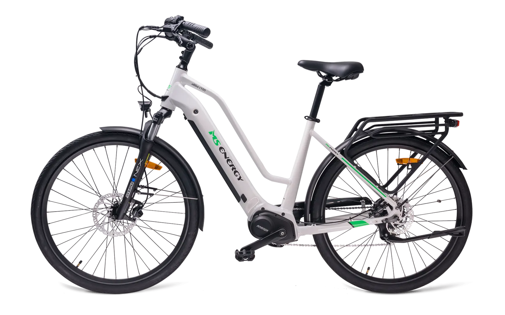 MS ENERGY Električni bicikl eBike c100 beli