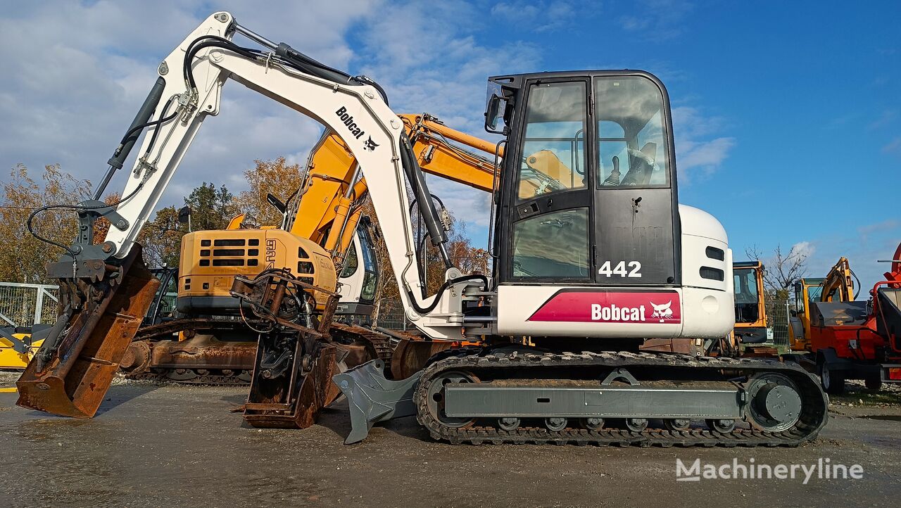 Bobcat 442 TEREX TC 48 75 KOMATSU PC 75 CAT mini bager