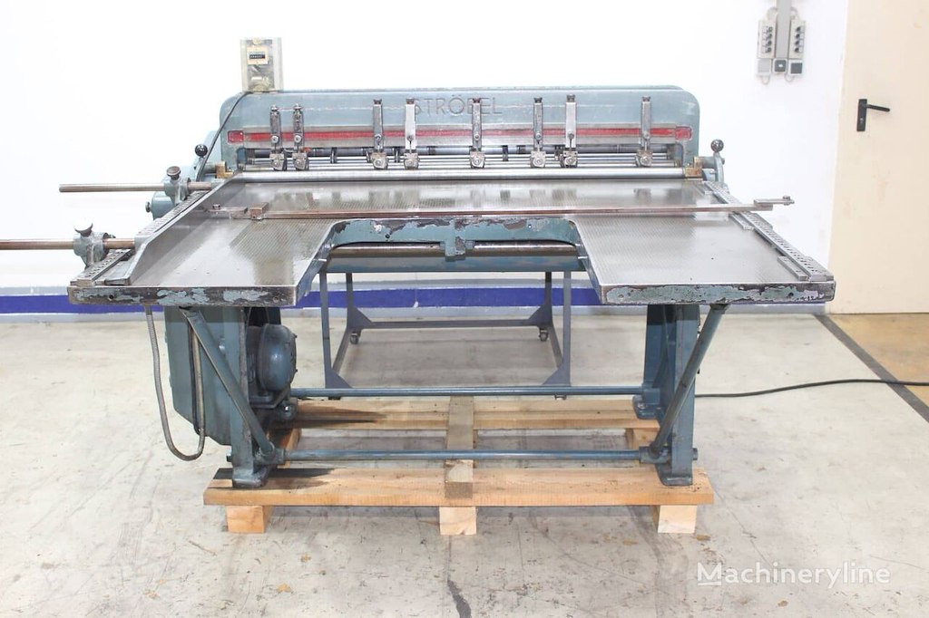 Rotary Board Cutter & Creaser STROeBEL KS 110 mašina za perforaciju