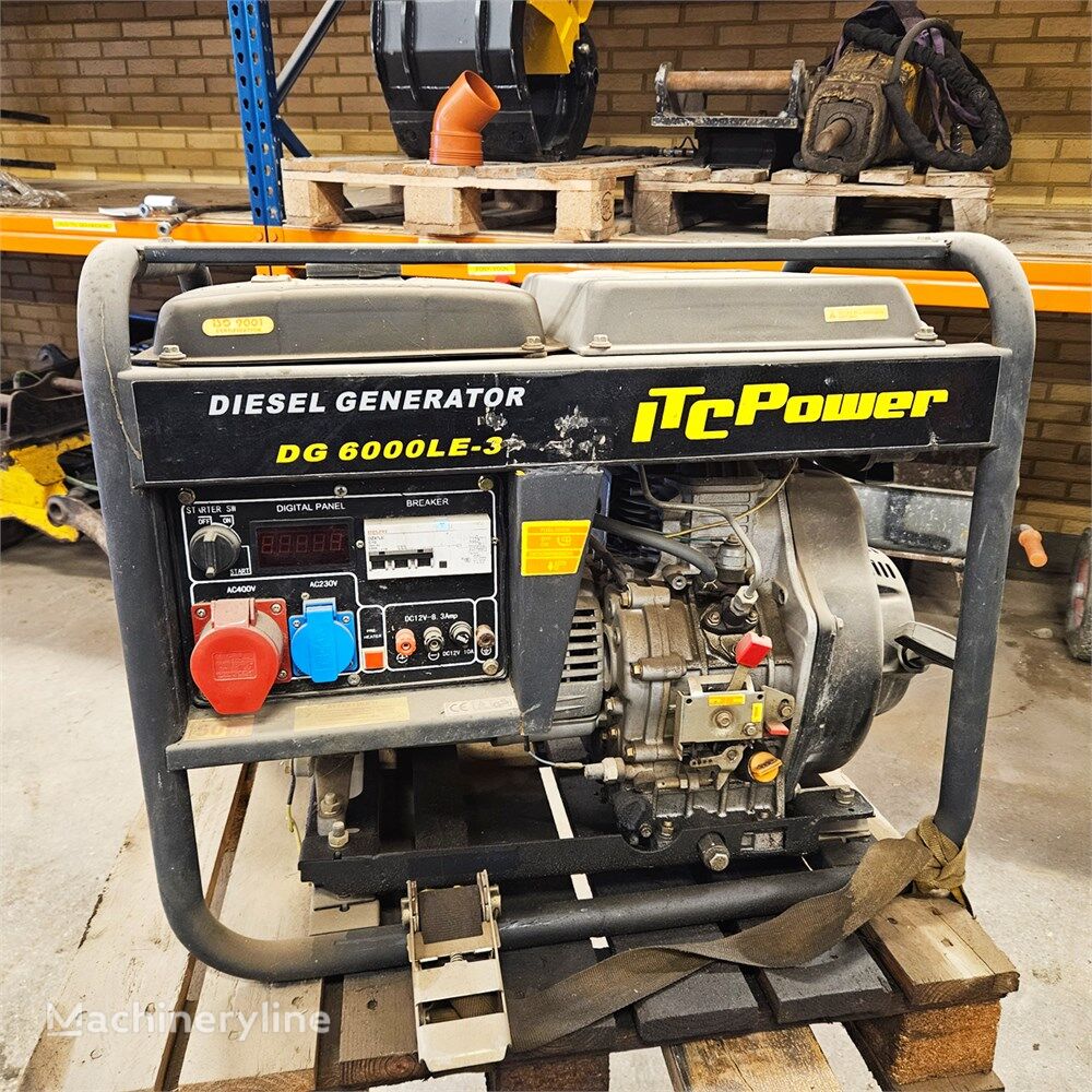 Prodaje se ABC ITC Power DG 6000LE-3 diesel generator na aukciji