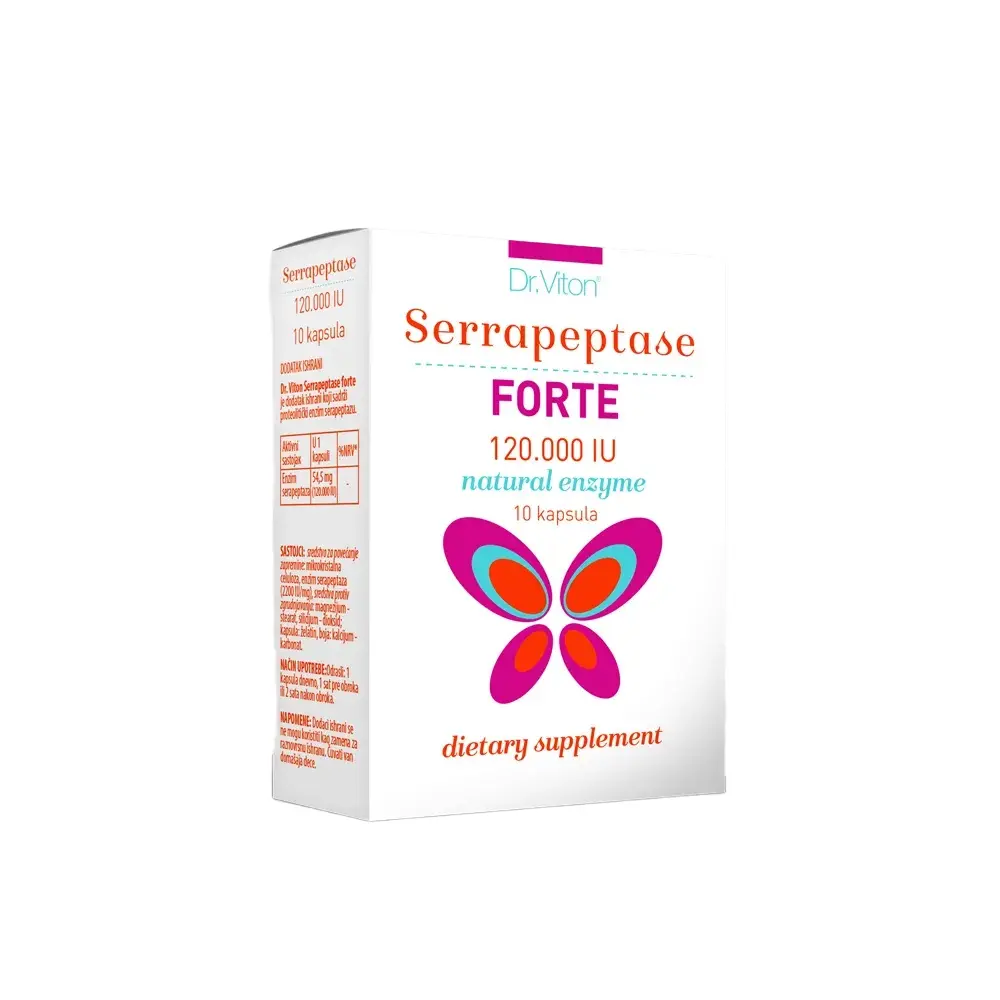 DR.VITON Serrapeptase Forte 10 kapsula