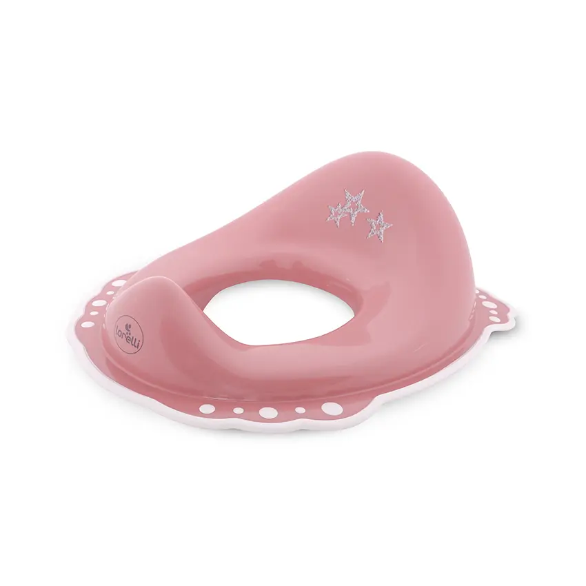 LORELLI Dečiji anatomski adapter za WC šolju Little stars roze