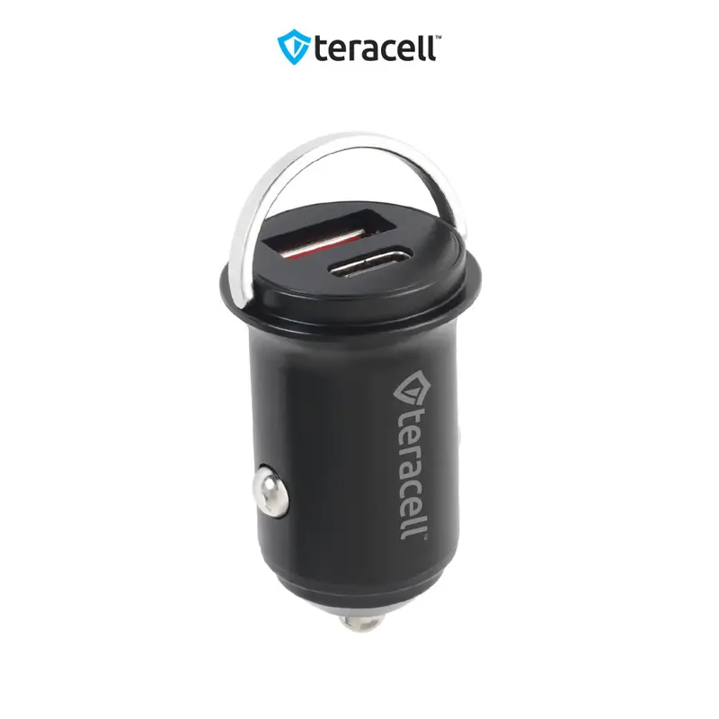 TERACELL Evolution TC-13 Auto-punjač PD, 30W, USB, QC3.0, 18W, 48W, Crni