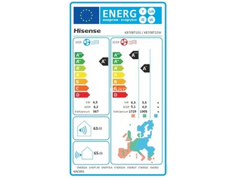 HISENSE Klima WINGS HINANO 24K Inverter, 12000 BTU R32