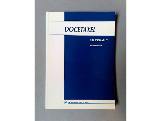DOCETEXEL - Bibliography