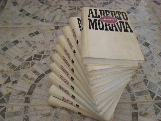 Alberto Moravia - Komplet od 10 knjiga