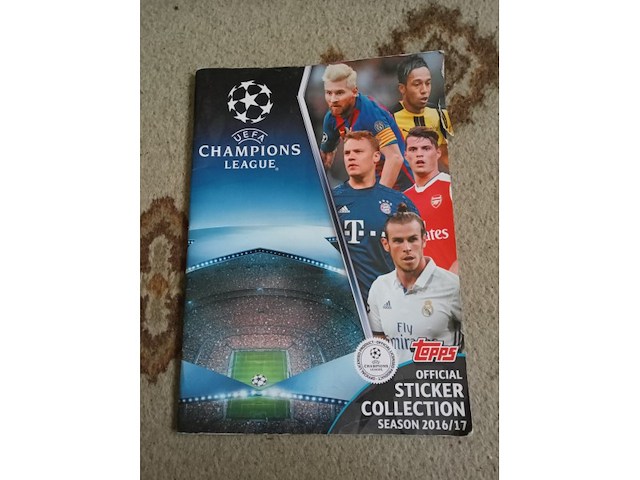 UEFA champions league Topps 2016/17