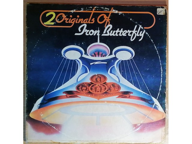 2LP IRON BUTTERFLY - 2 Originals Of (1974) NM/VG+/VG-