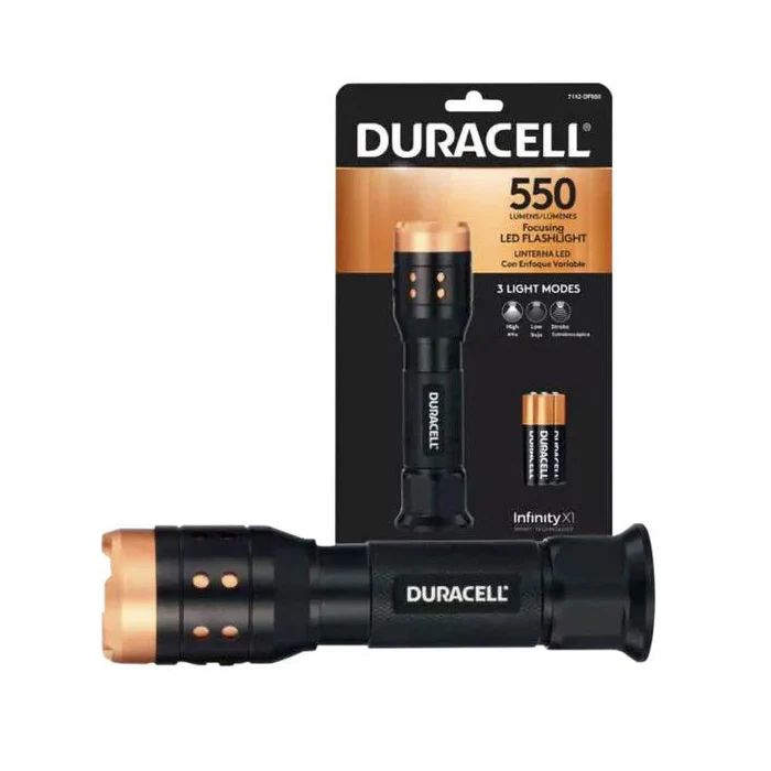 LED baterijska lampa DURACELL + 3xAAA