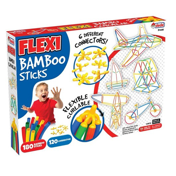 Dede Igračka Flexi bamboo štapići 300pcs 036794