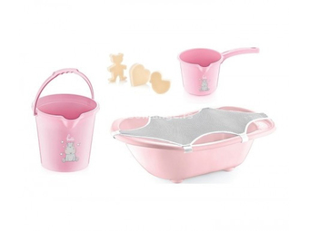 Babyjem set za kupanje 5 delova pink 92-24392