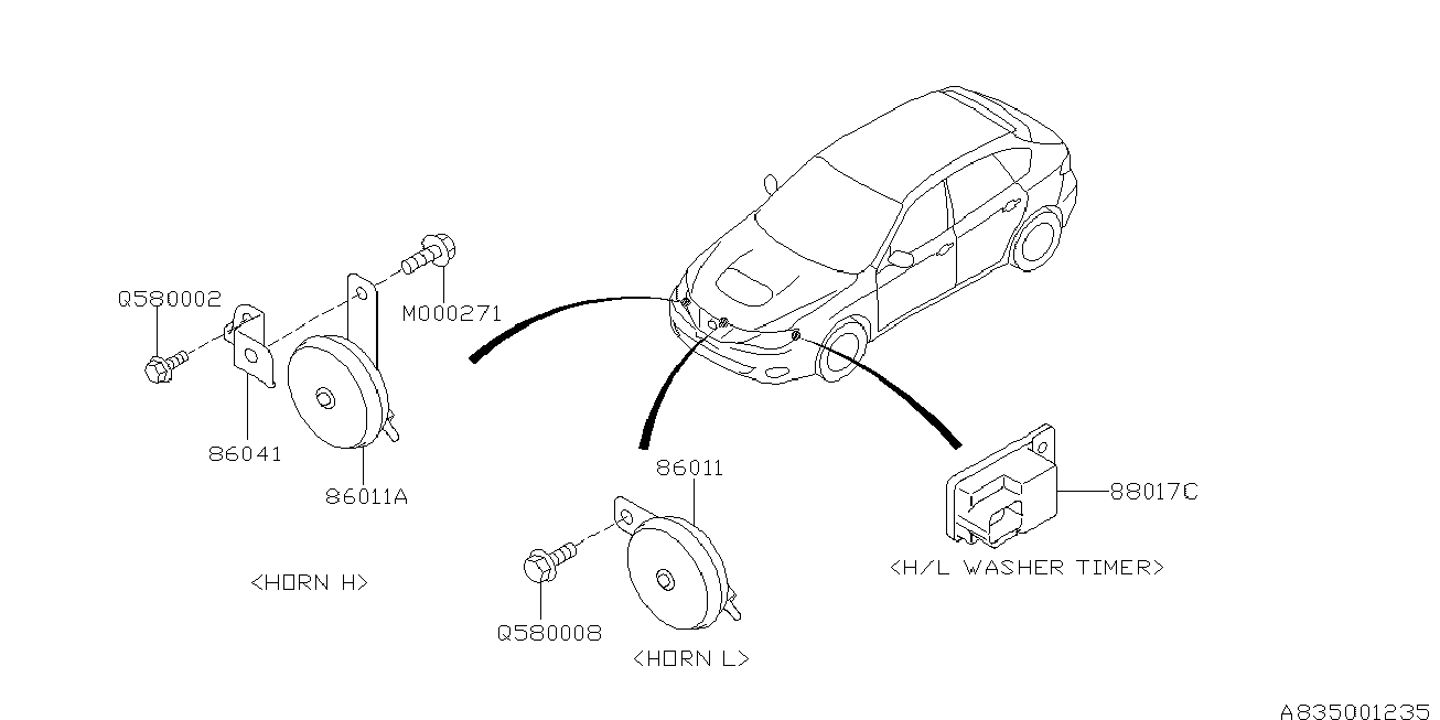 sirena levo 86029FE040