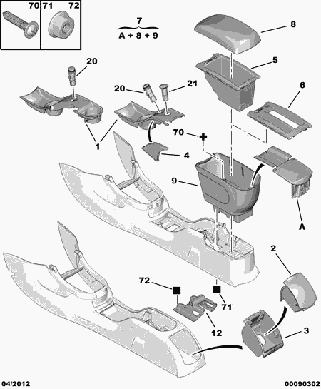 NASLON ZA RUKU NAPRED 7589P4