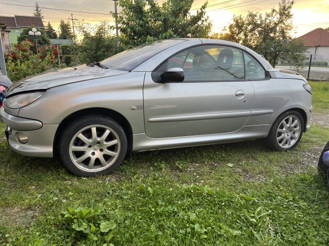 STAKLO PREDNJIH VRATA LEVO PEUGEOT 206CC