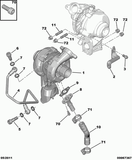 TURBO PUNJAČ 0375J6