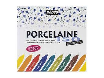 Set od 9 markera za porcelan porcelaine 150 - fine