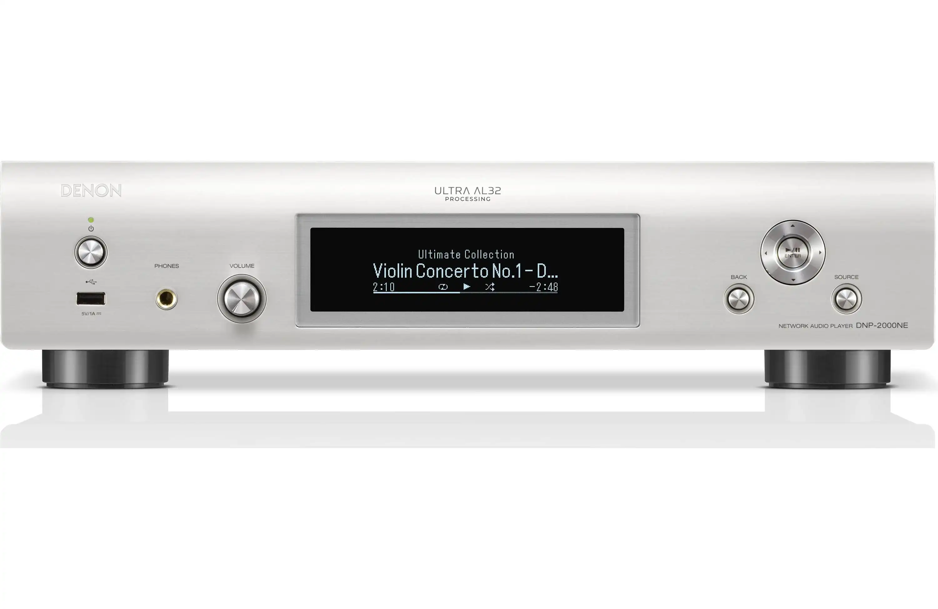 Denon DNP-2000NE Network Player w/Heos Built-in Silver Mrežni plejer