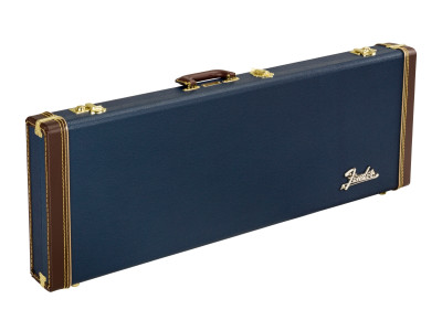 Fender PRIBOR Classic Series Wood Case Strat/Tele Navy Blue