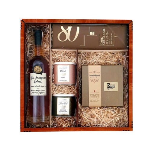 Wood Box L Armagnac Cedar