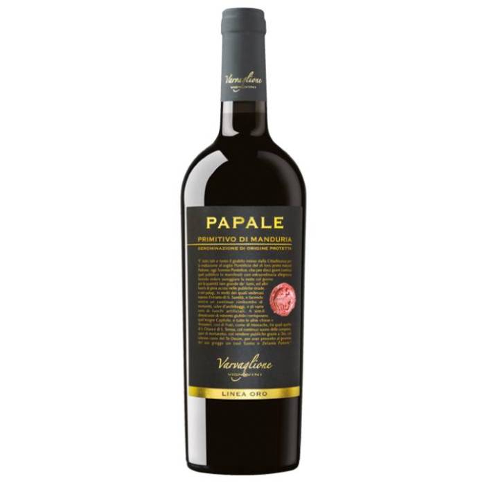 Vino Varvaglione Papale oro Primitivo di Manduria 0,75l