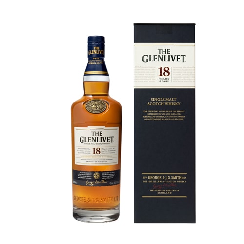 The Glenlivet 18 Y.O. Single Malt Whisky 0,7l