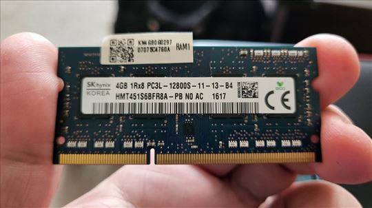 Hynix SODIMM memorija DDR3 4GB