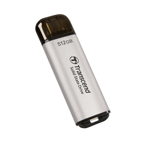 Transcend 512GB ESD300 Portable SSD USB 10Gbps, USB Type-C | TS512GESD300S