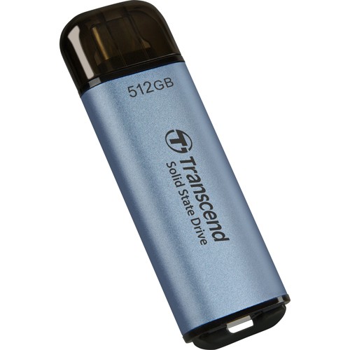Transcend 512GB ESD300 Portable SSD USB 10Gbps, USB Type-C | TS512GESD300C