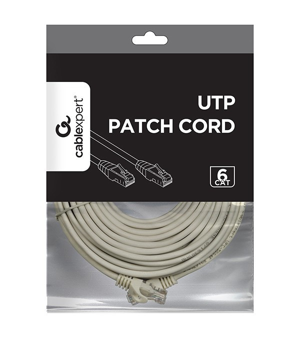 Kabl UTP patch Cablexpert PP6U-1m Cat6 1m