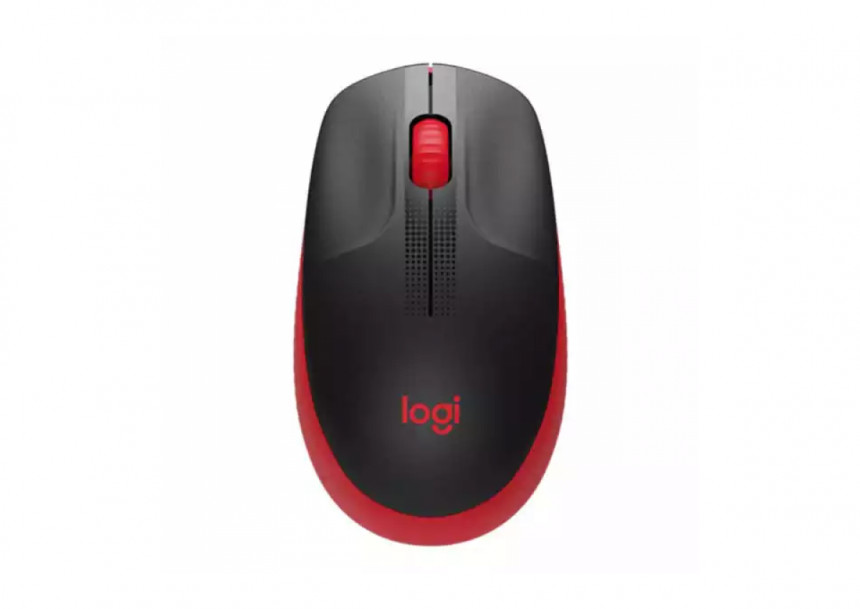 Bežični miš Logitech M190 1000dpi, crveni