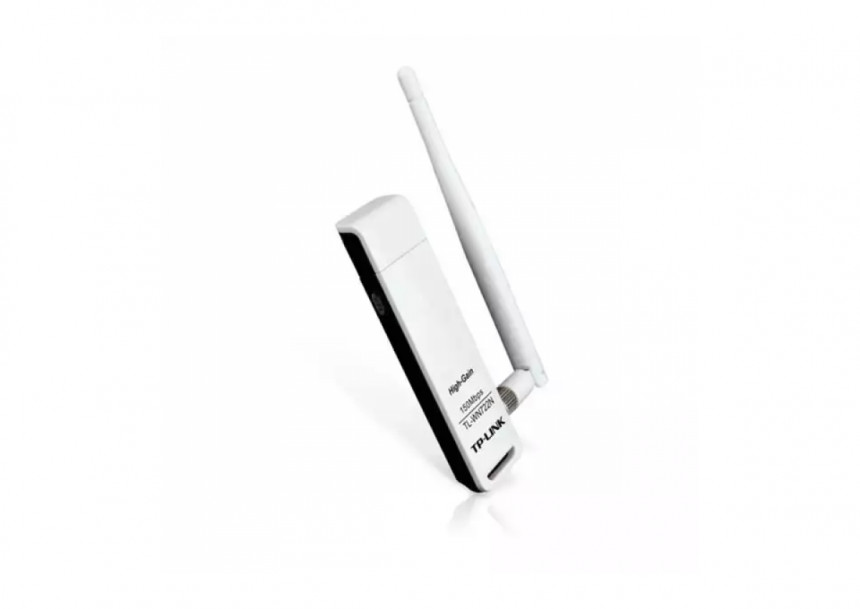 Wireless USB mrežna kartica TP-Link TL-WN722N 150Mbs-2.4GHz-100mW-4dB