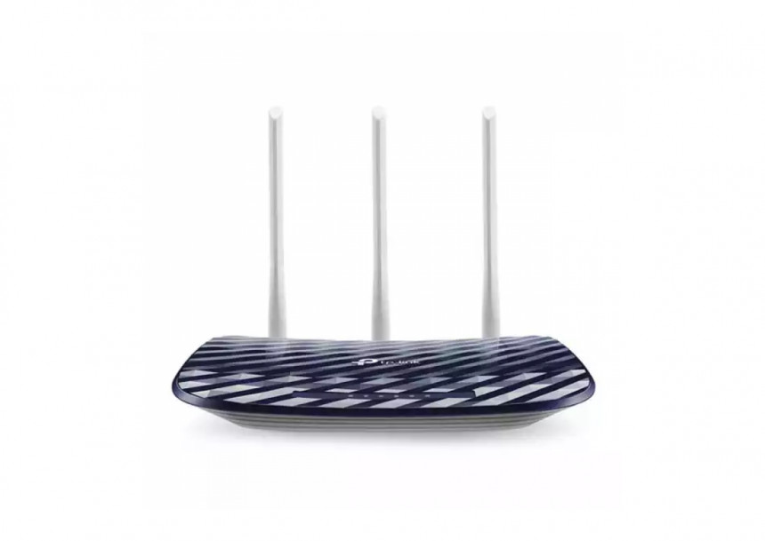Wireless Router TP-Link Archer C20 AC750 450Mbps/ext x 3/2.4-5GHz/1WAN/4LAN/1USB WDS, WMM, WPS