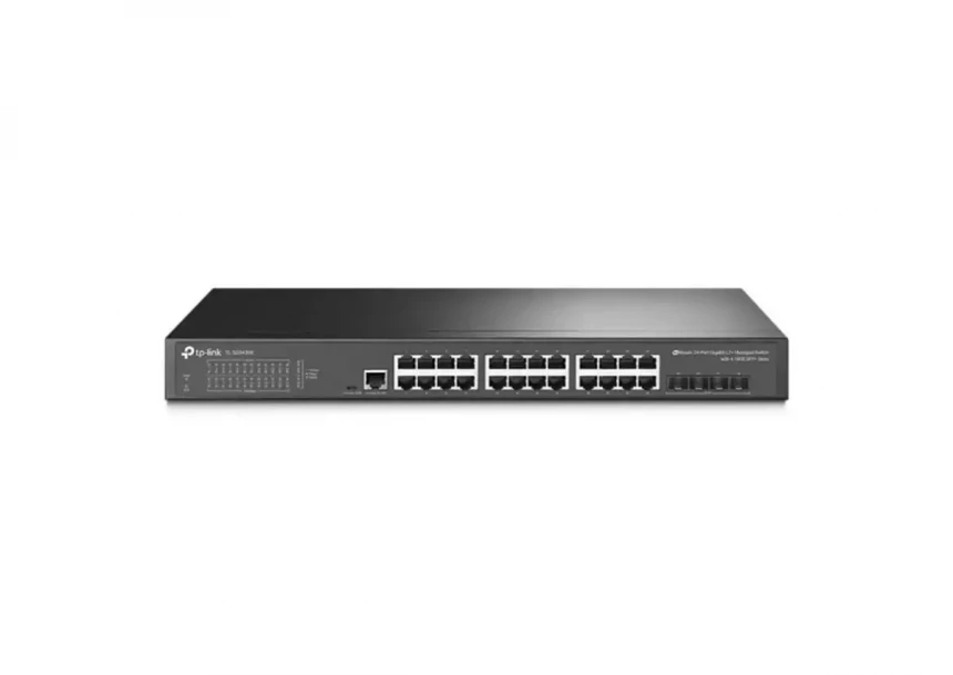 Svič 10/100/1000 24 port TP-Link TL-SG3428X JetStream™ L2+ upravljiv + 4 10GE SFP+ Slots