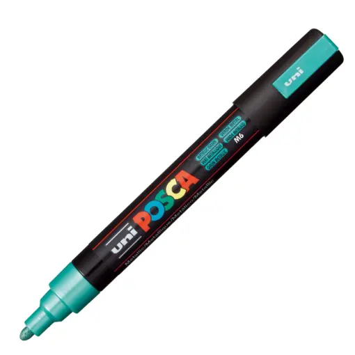 Marker na vodenoj bazi POSCA METALLIC GREEN Metalik Zelena 1,8 – 2,5 mm PC-5M