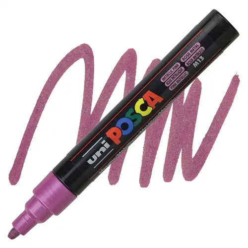Marker na vodenoj bazi POSCA METALLIC PINK 1,8 – 2,5 mm PC-5M
