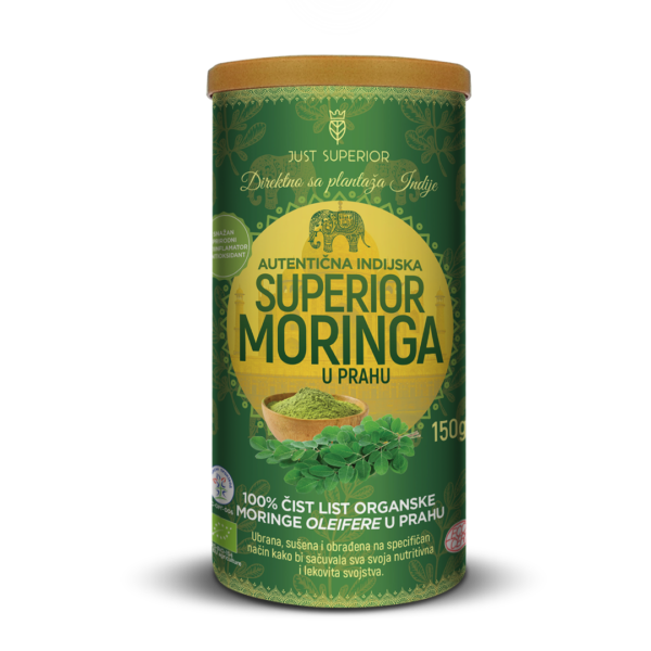 Organska moringa oleifera Just Superior-150g