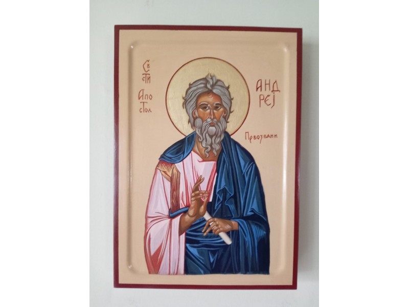 Ikona Sveti apostol Andrej Prvozvani