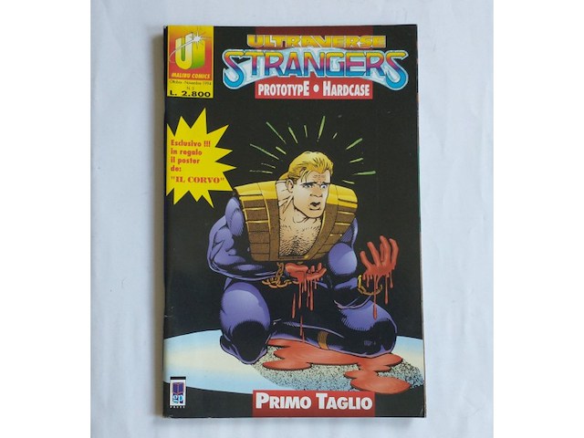 strip MALIBU comics N. 5 ULTRAVERSE STRANGERS