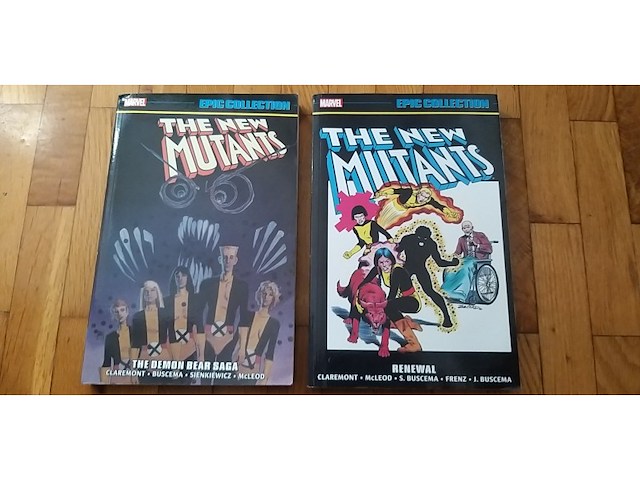 The New Mutants Marvel epic collection vol. 1 &; 2