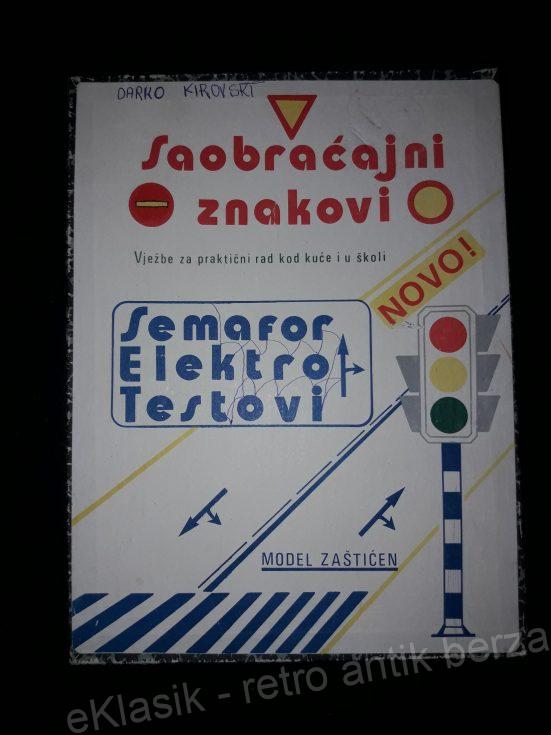Semafor elektro testovi za decu iz ’70