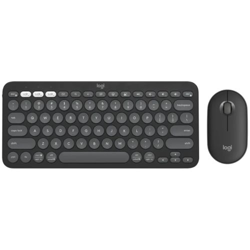 LOGITECH Pebble2 Wireless Combo US tastatura + miš crna