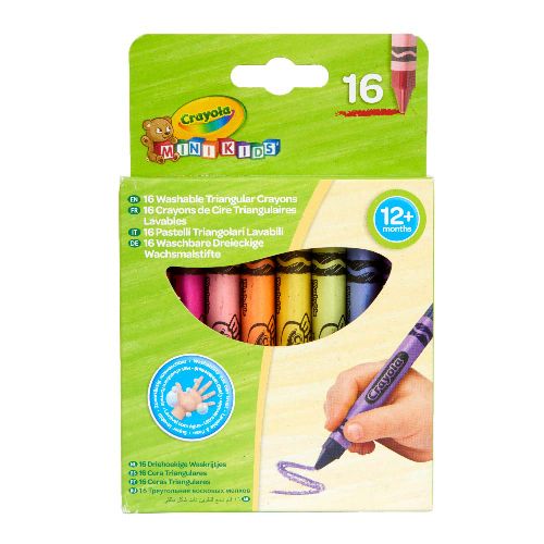 Crayola Trouglaste Voštane Bojice 16 Kom