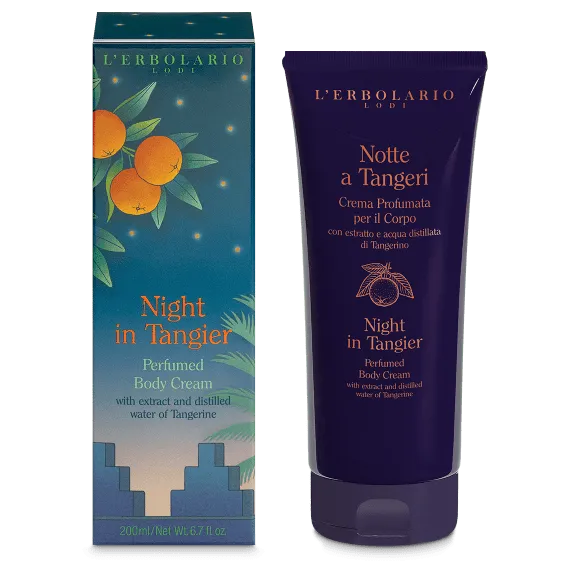 Lerbolario Night In Tangier parfimisana krema za telo 200ml