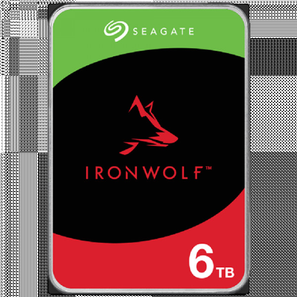 SEAGATE HDD IronWolf NAS (3.56TBSATA 6Gbsrpm 5400) ( ST6000VN006 )