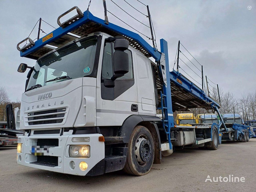 IVECO STRALIS + ROLFO 2001 autotransporter