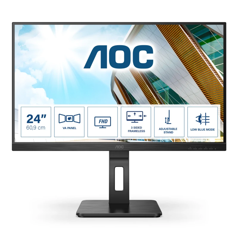 AOC 24P2QM VA monitor 23.8"