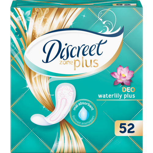 Discreet Deo Waterlilly Plus dnevni ulošci 52kom