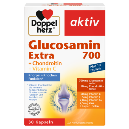 Doppelherz aktiv
Glukozamin EXTRA 700